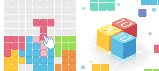 10x10：Fill The Grid！｜かんたんゲームボックス｜ポイントタウン